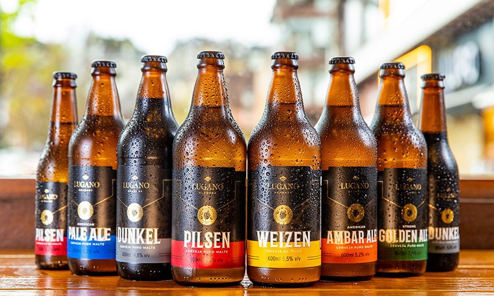 Além do chocolate: Lugano lança linha de cervejas Além do chocolate: Lugano lança linha de cervejas